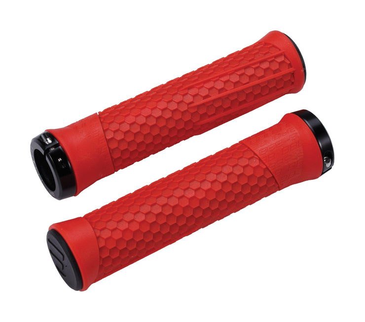 BBB BHG-95 - Python Grips (142mm, Red, Black Lockring) – Cycleranch