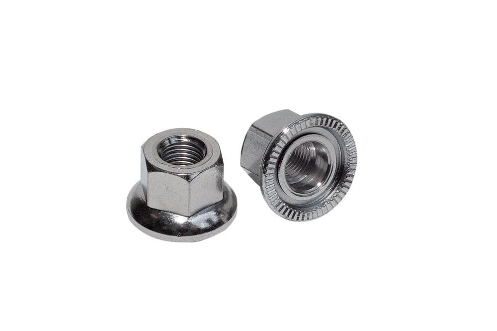 Cyclo Cyclo 10mm Wheel Nut 12 Bulk - Silver – Cycleranch